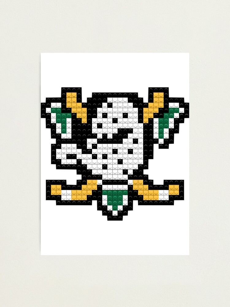 Lámina fotográfica «El pixel art de los Mighty Ducks» de thai1993 ...