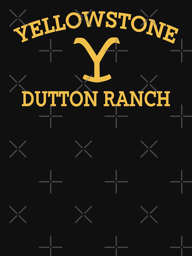 "Yëllowstone Dütton Ranch" T-shirt for Sale by KURTUSMAXIMUS ...