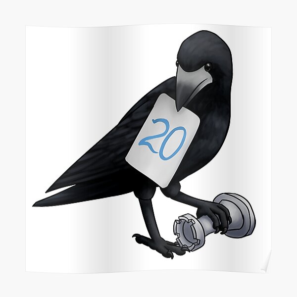 "Rook" Poster for Sale by Miss-Silver | Redbubble