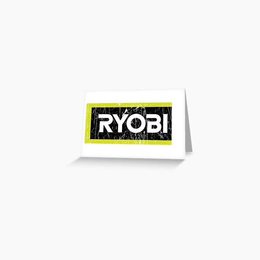 "RYOBI Logo" Greeting Card by Gear-head | Redbubble