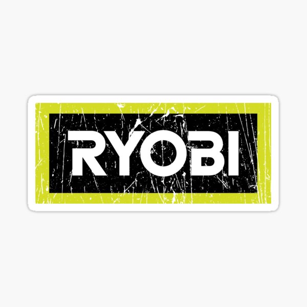 "RYOBI Logo" Sticker by Gear-head | Redbubble