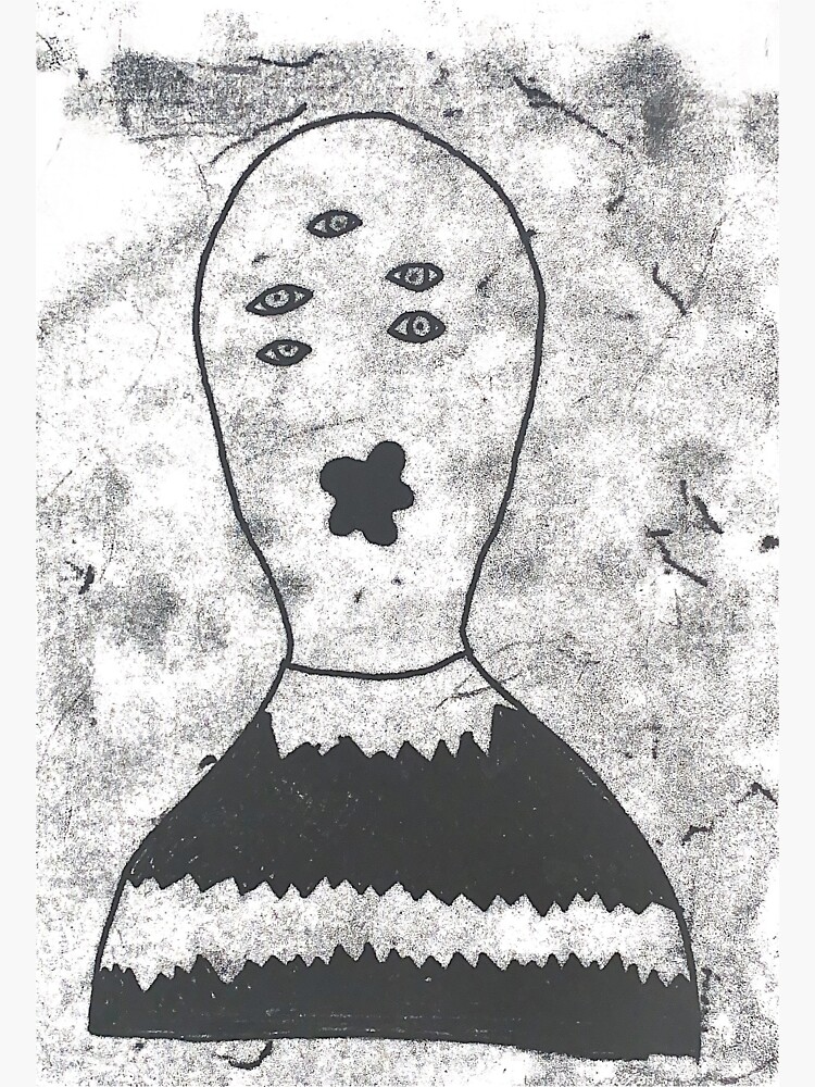 "brain gremlin " Sticker by shoshiwalder | Redbubble