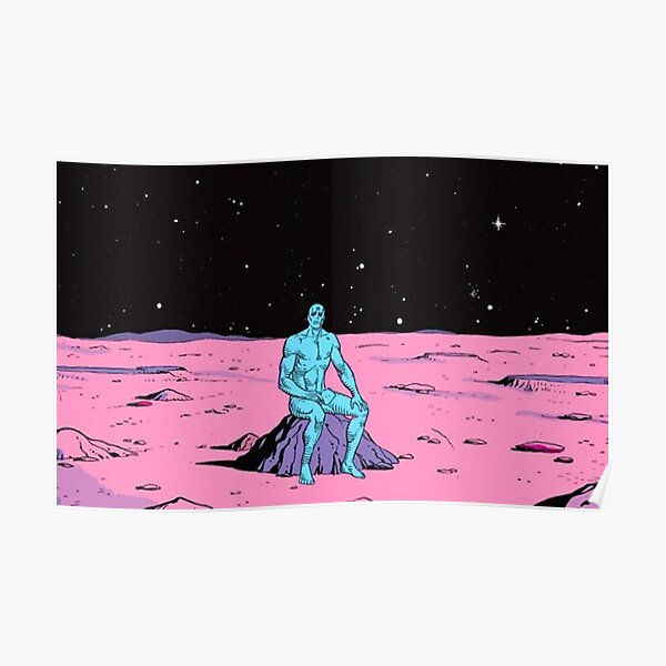 "The Watchmen - Dr Manhattan" Poster for Sale by barbieendre | Redbubble