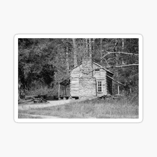 "Cove Cabin" Sticker for Sale by BobHardy | Redbubble