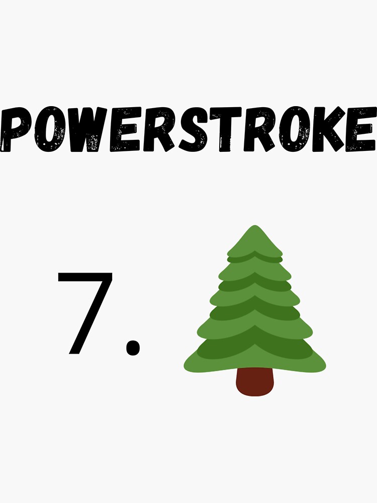 "powerstroke 7.3 diesel Sticker" Sticker by cevsoophone | Redbubble