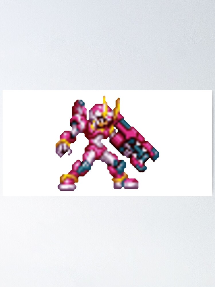 "Mega Man Zero Fighting Fefnir" Poster for Sale by hansfriedrich6 ...