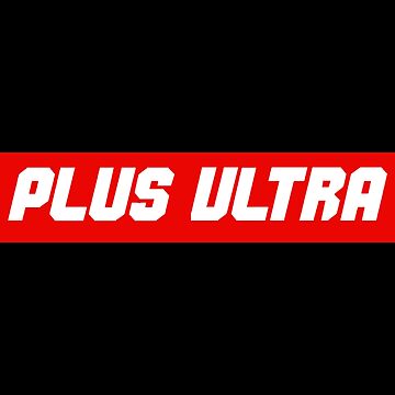 "Plus ultra Sticker" Sticker for Sale by hennessiagn | Redbubble