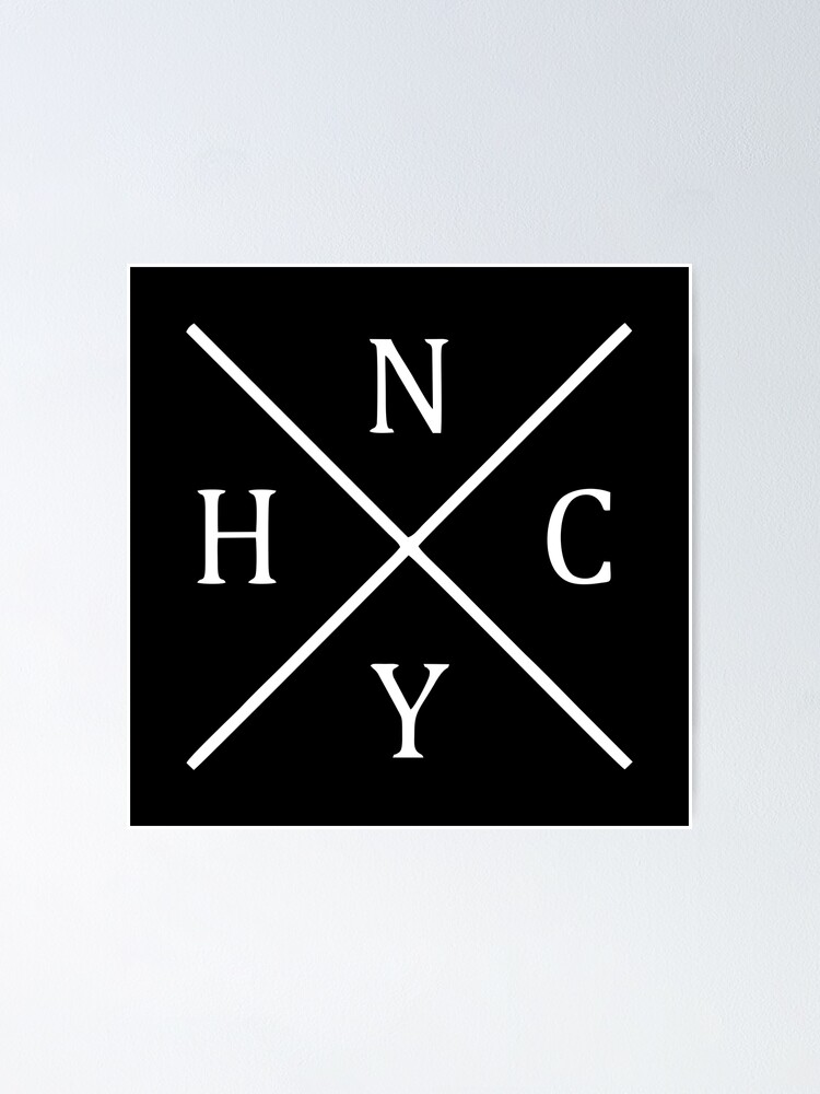 "NYHC Nreew York Hardco" Poster for Sale by SawaidWhite | Redbubble
