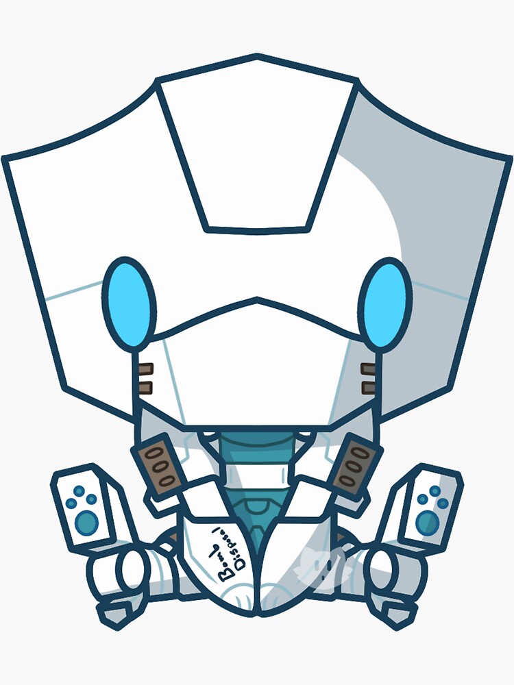 "Smol chibi Bean (idw Tailgate)" Sticker for Sale by Firima | Redbubble
