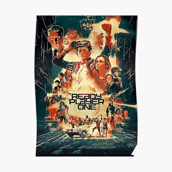 "Ready Player One" Poster for Sale by bachamnger | Redbubble