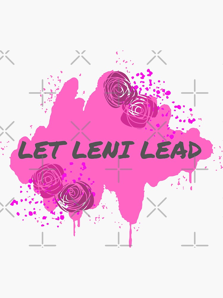 "Let Leni Lead Philippines Election Leni for President" Sticker by ...