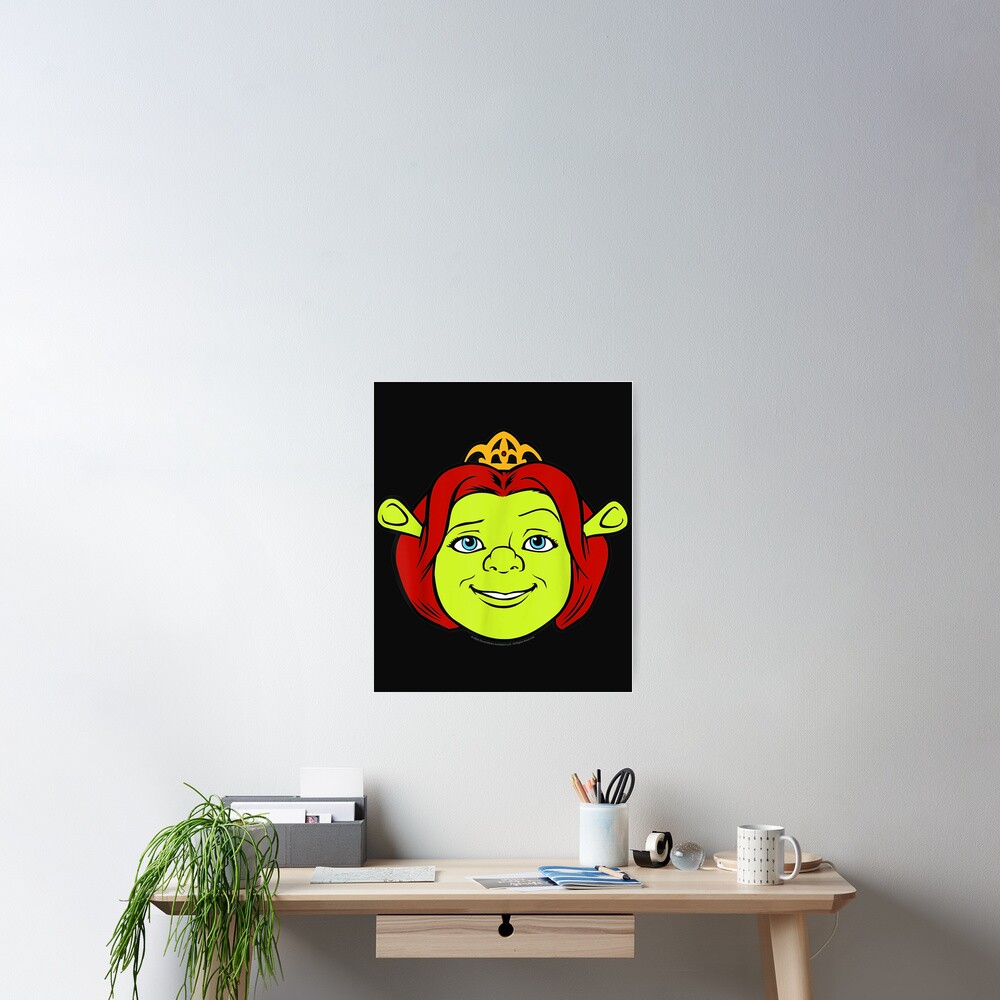 "Shrek Fiona Big Face" Poster for Sale by TuanVinhTR | Redbubble