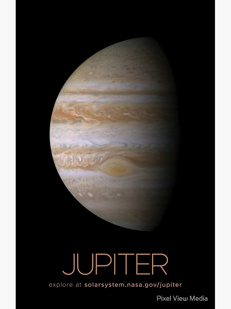 "Jupiter Poster - Explore Solar System by the National Aeronautics and ...