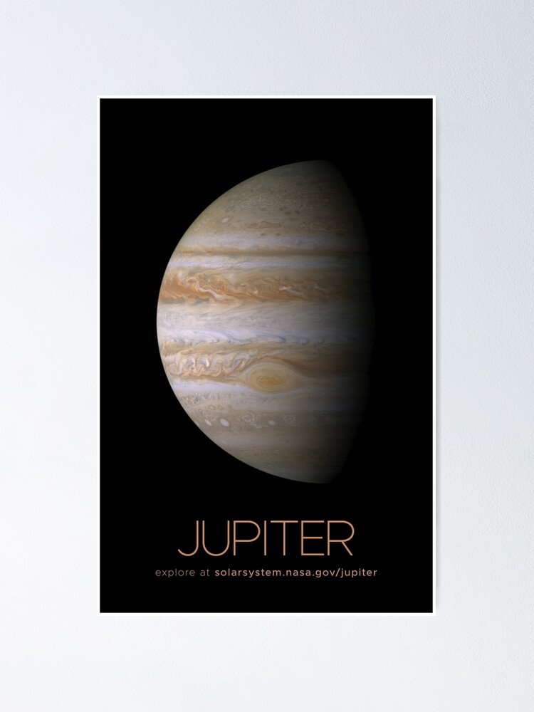 "Jupiter Poster - Explore Solar System by the National Aeronautics and ...
