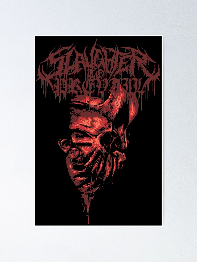 "SLAUGHTER TO PREVAIL" Poster for Sale by PaulMarcello | Redbubble