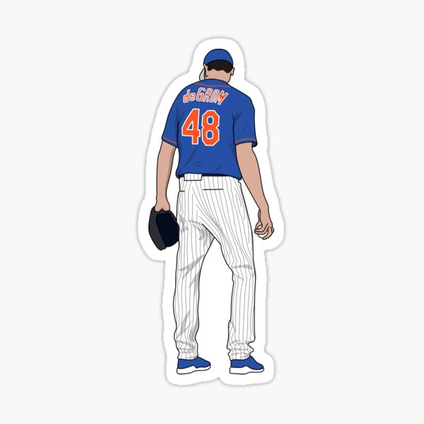 "degrom number 48" Sticker by Shootingstar001 | Redbubble