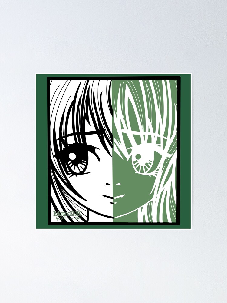 "Lilo Lou (green)" Poster by MetroInk | Redbubble