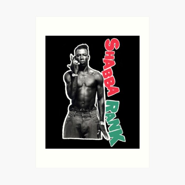 "Vintage Shabba Ranks 90s Jamaican" Art Print for Sale by BufFord71 ...