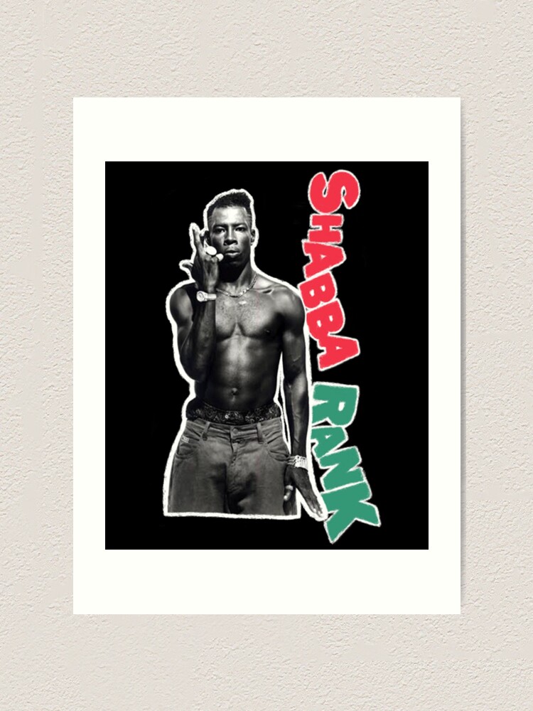 "Vintage Shabba Ranks 90s Jamaican" Art Print for Sale by BufFord71 ...