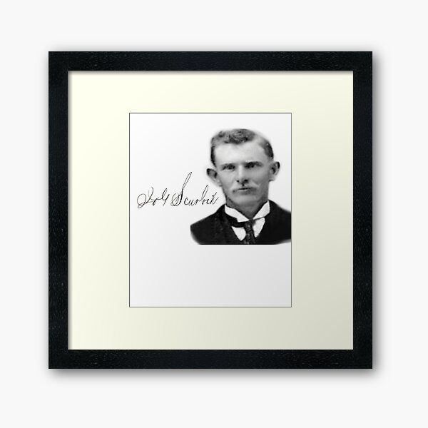 "Doc Scurlock" Framed Art Print for Sale by NewMexicoTees | Redbubble