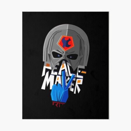 "Peacemaker Fanart skull angry" Art Board Print by LRocha7540 | Redbubble