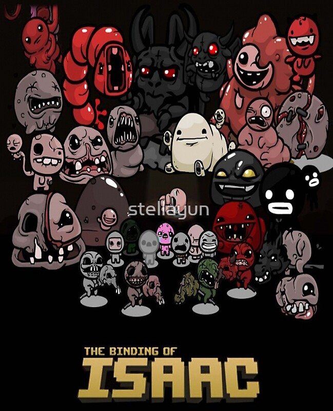 Binding of Isaac: Wall Art | Redbubble