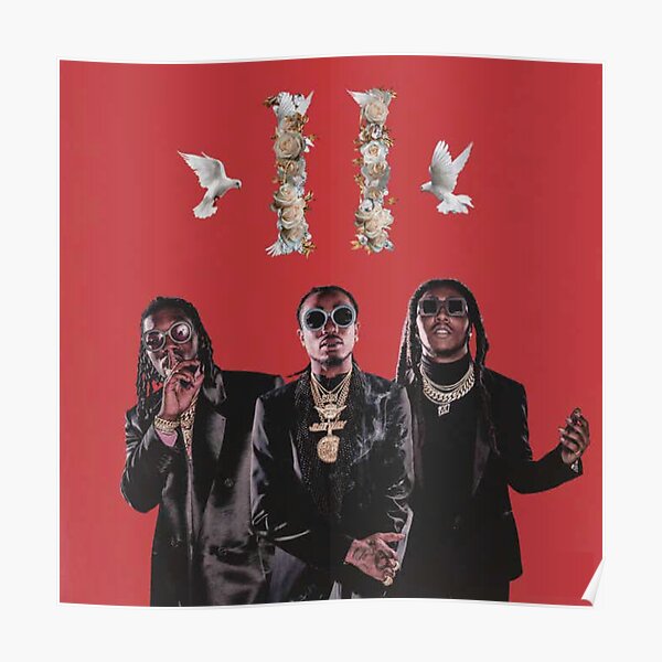 "Migos Cover" Poster for Sale by maxwellfry | Redbubble