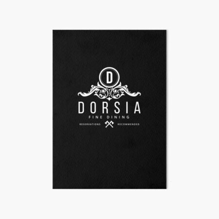 "Dorsia Fine Dining Restaurant logo inspired by American Psycho Classic ...