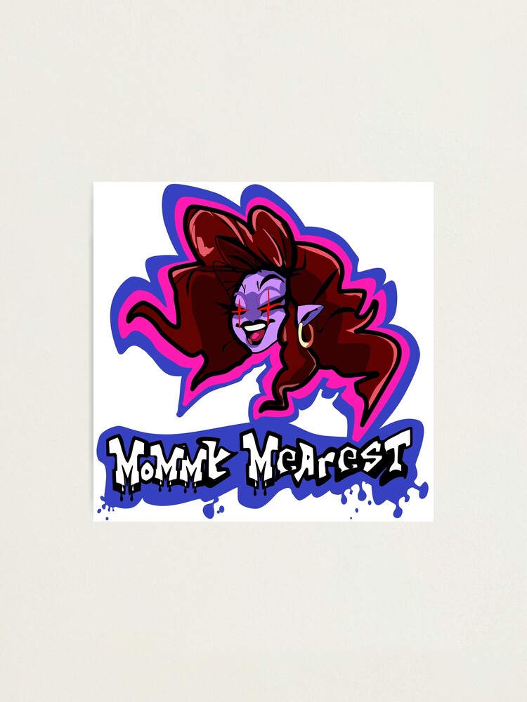 "Mommy Mearest FNF Test" Photographic Print for Sale by Sticker-Flix ...