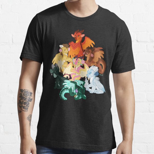 "Jade Winglet - WOF Wings of Fire Sticker" T-shirt by DanaVolkl | Redbubble