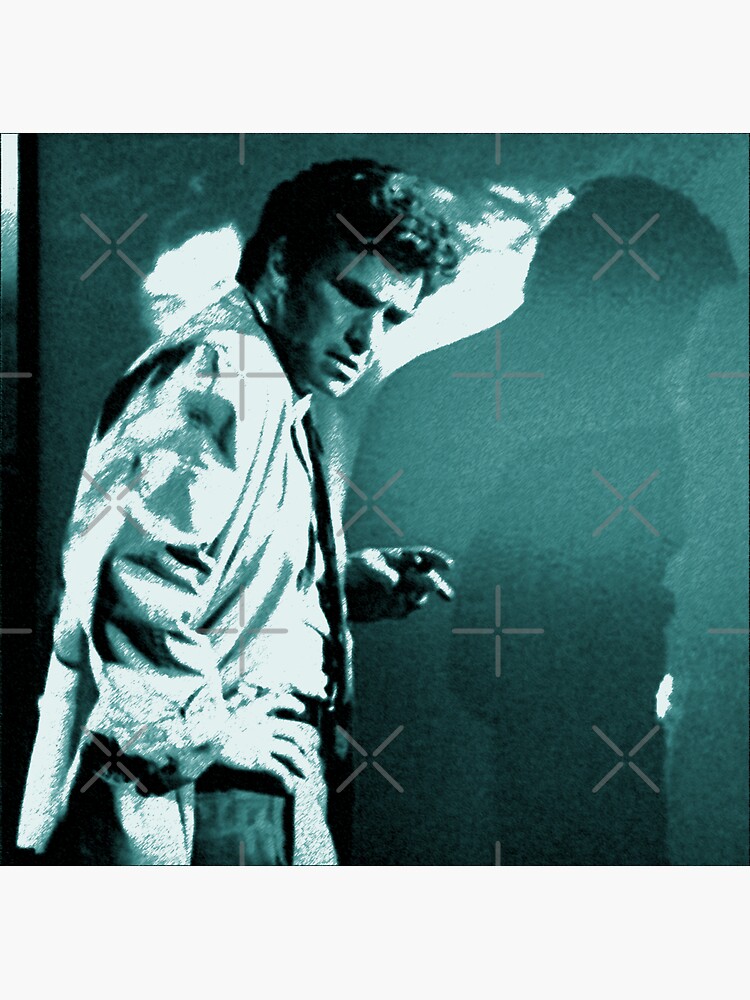 "Columbo Thinking with his Cigar" Sticker by Baltazar93100 | Redbubble