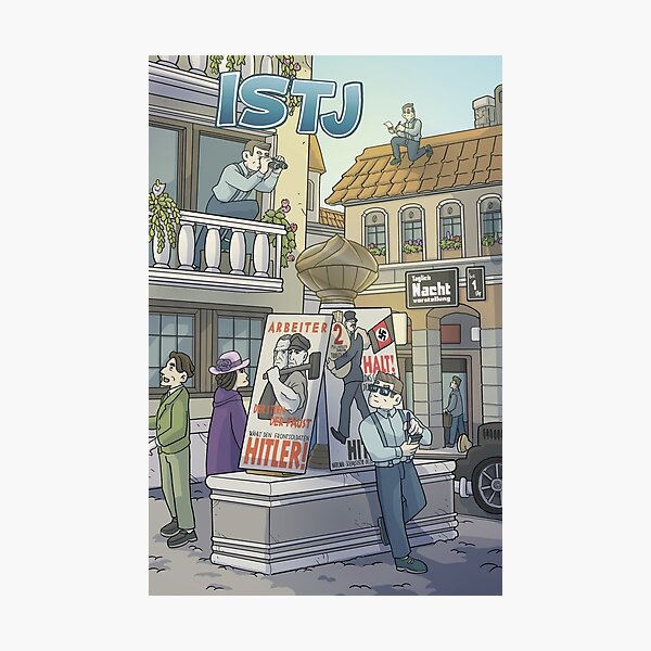 "ISTJ mbti.comics character " Photographic Print by mbticomics | Redbubble