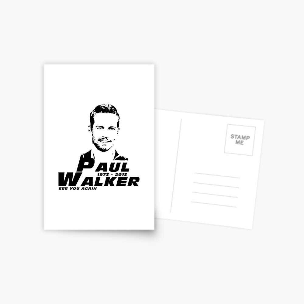 "Paul Walker " Sticker for Sale by Kyle Tremblay | Redbubble