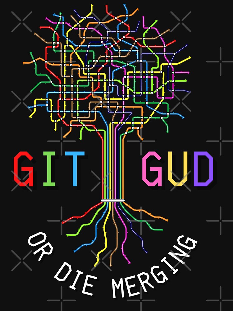 "Git Gud, Or Die Merging: Funny Source Code Repository Tree Design For ...