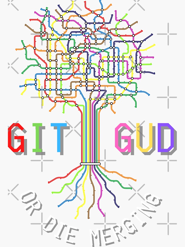 "Git Gud, Or Die Merging: Funny Source Code Repository Tree Design For ...