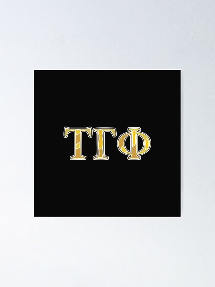Tau Gamma Phi Triskelion 1968 Poster For Sale By Hacket68 Redbubble