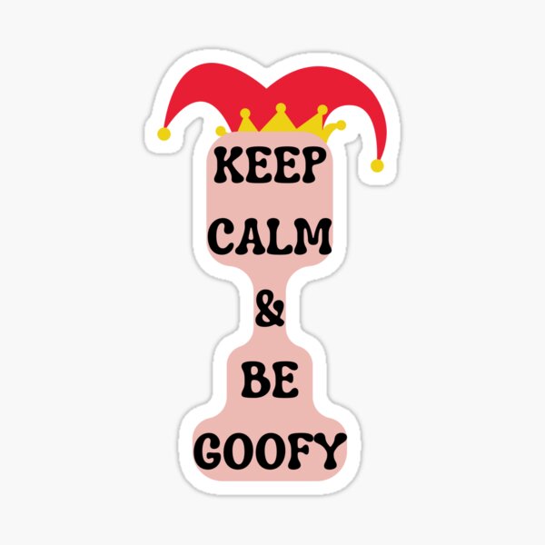 "National Goof Off Day | A Happy Goofy Day" Sticker by Solomonsel ...