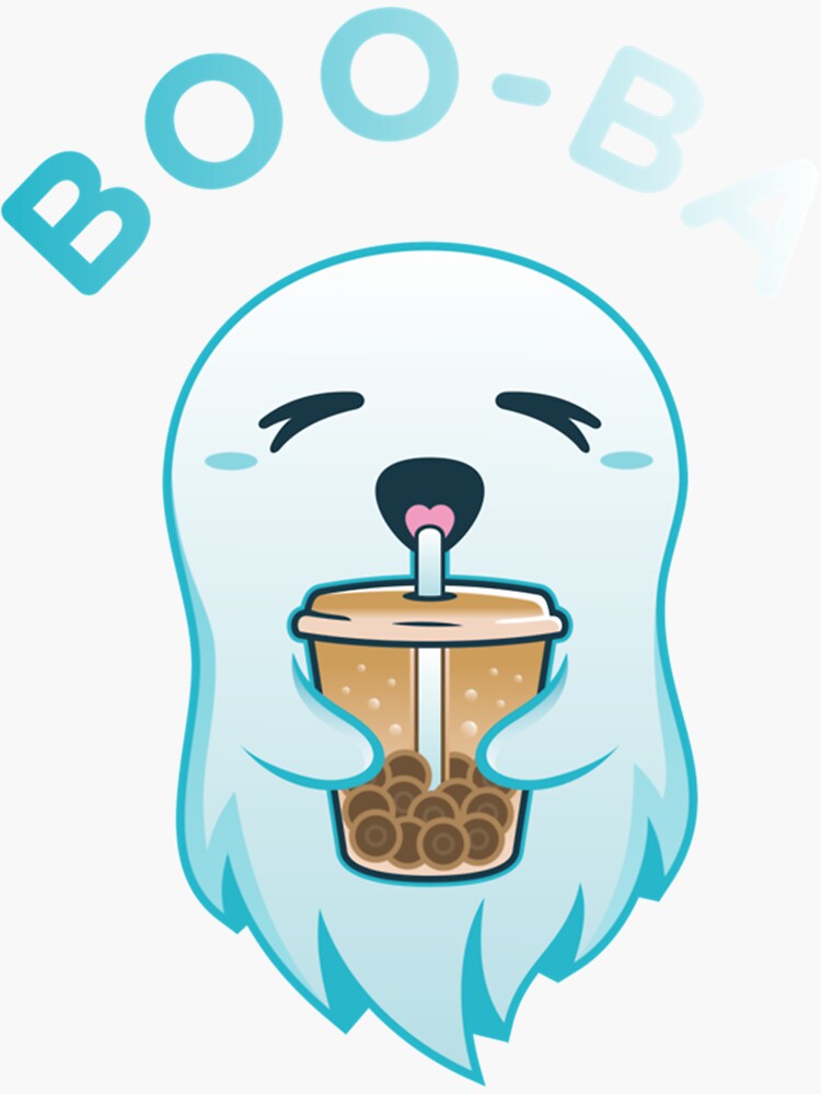 "Boba Tea Halloween Boo Crew Ghost Lovers Bubble Tea Drinker Classic ...