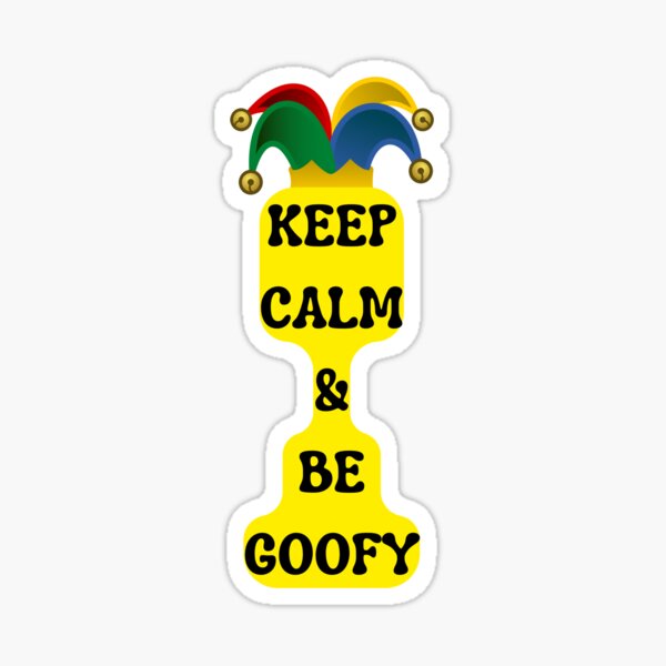 "National Goof Off Day | A Happy Goofy Day" Sticker by Solomonsel ...