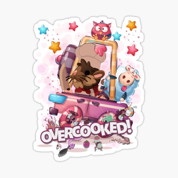 "Overcooked Chef RAT" Sticker for Sale by SL2C-Kids | Redbubble