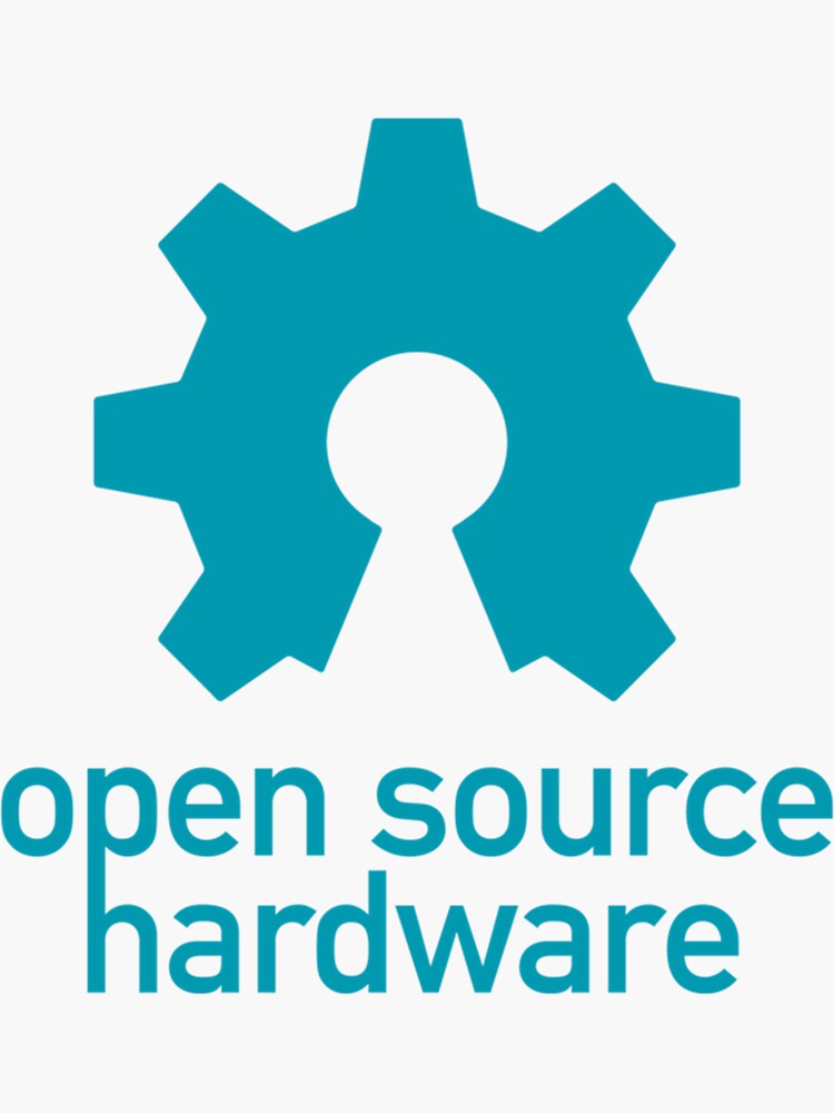 "Open Source Hardware Essential T-Shirt" Sticker for Sale by NikitaAjit ...