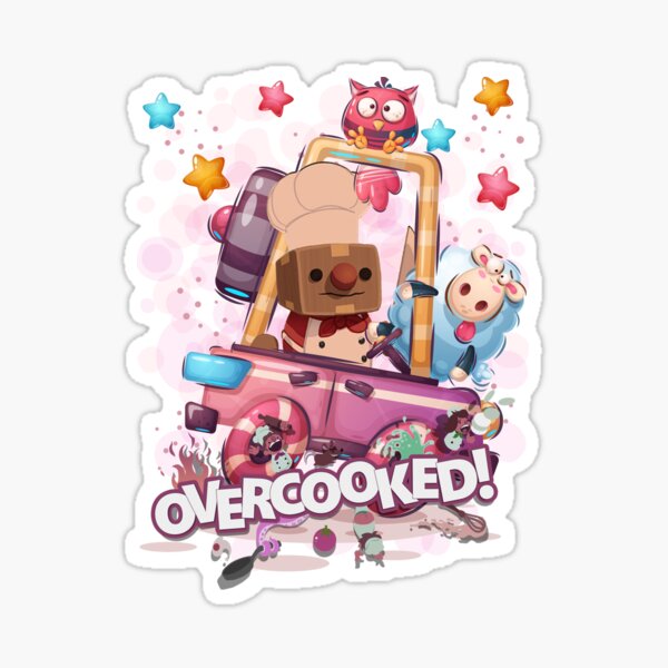 "Overcooked Chef BOX" Sticker for Sale by SL2C-Kids | Redbubble