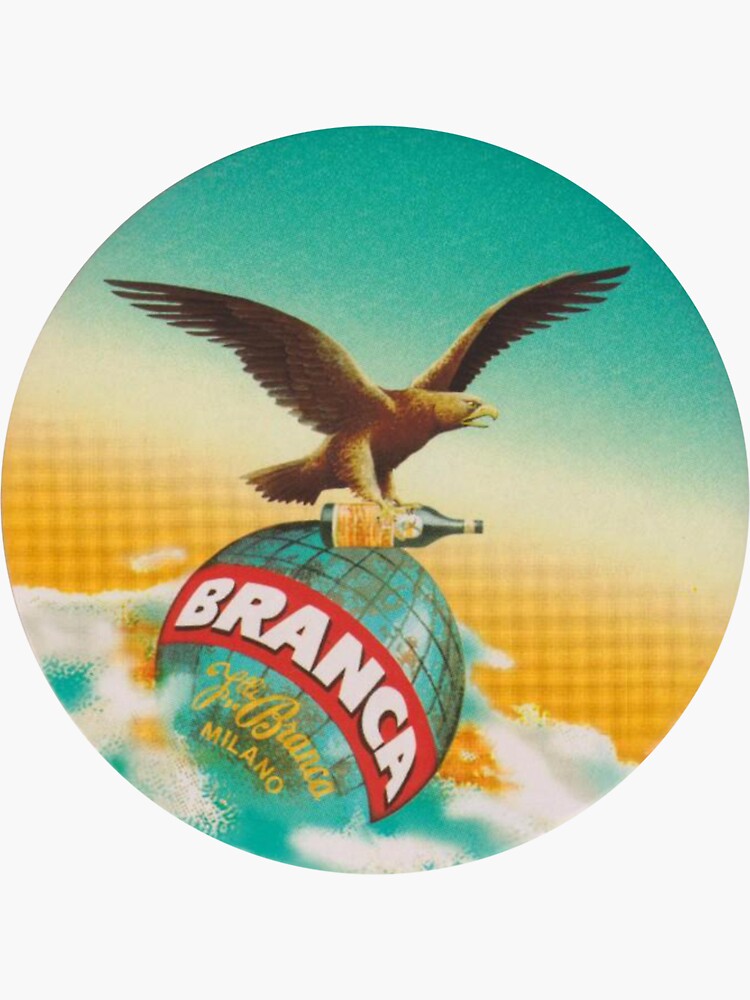 "FERNET BRANCA" Sticker by Perryilgrim | Redbubble