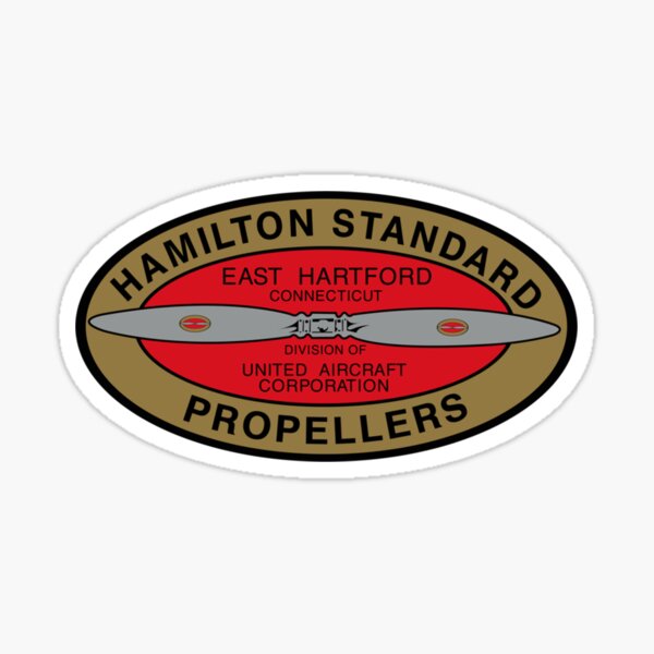"Hamilton Standard Logo Reproduction Classic T-Shirt" Sticker for Sale ...