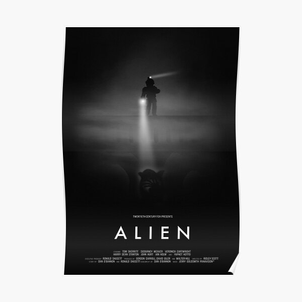 "Alien (1979)" Poster by AlienFanArt | Redbubble