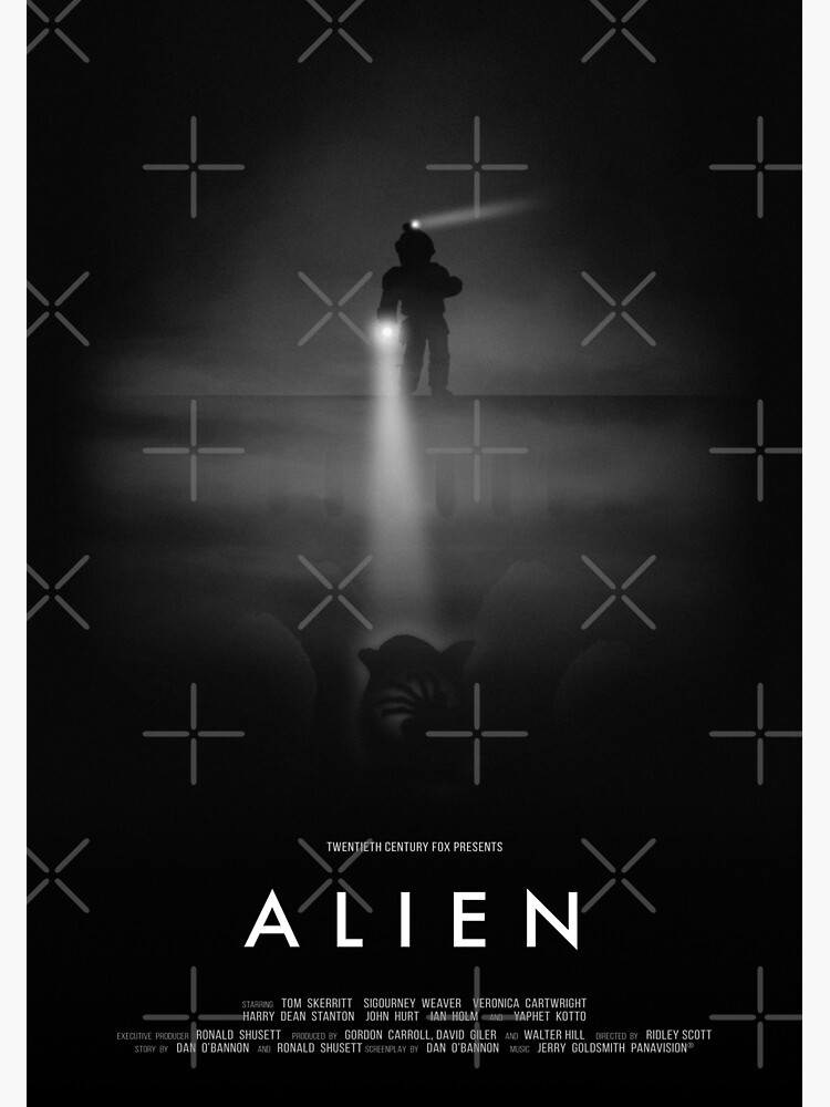 "Alien (1979)" Sticker by AlienFanArt | Redbubble