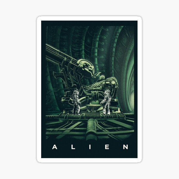 "Alien (1979)" Sticker by AlienFanArt | Redbubble