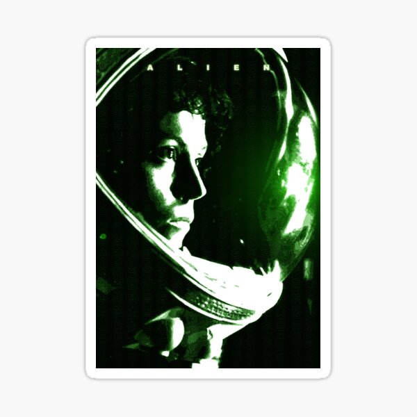 "Alien (1979)" Sticker by AlienFanArt | Redbubble