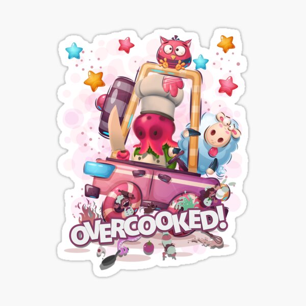 "Overcooked Chef OCTOPUS" Sticker for Sale by SL2C-Kids | Redbubble