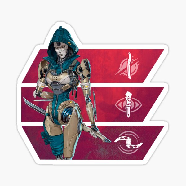 "Apex Legends Ash Abilities" Sticker by PAULDRAW12 | Redbubble